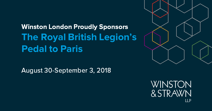 Winston London Sponsors Royal British Legion’s Pedal to Paris | Winston ...