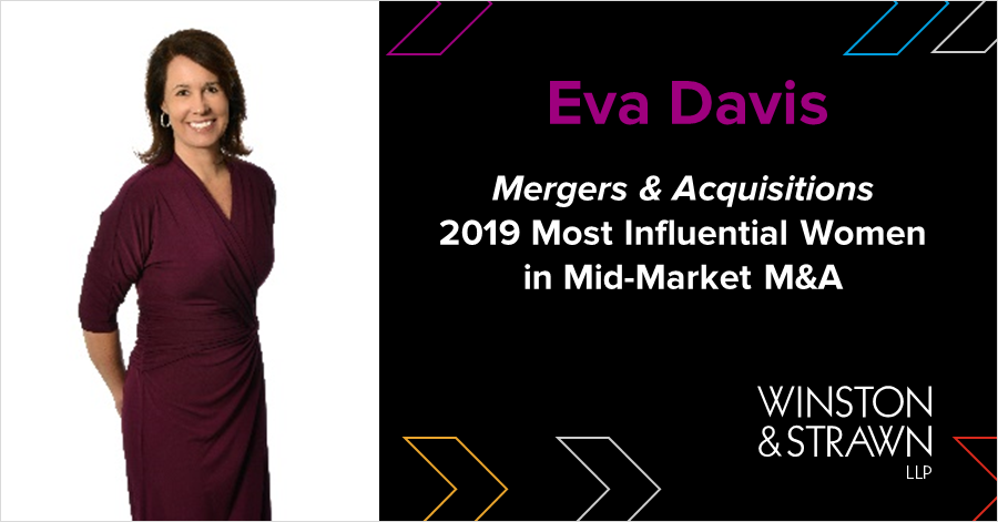 Eva Davis Recognized on Mergers & Acquisitions 2019 List of Most ...