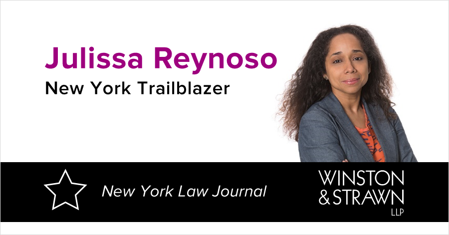 Julissa Reynoso Named a 2019 New York Trailblazer by the New York Law ...