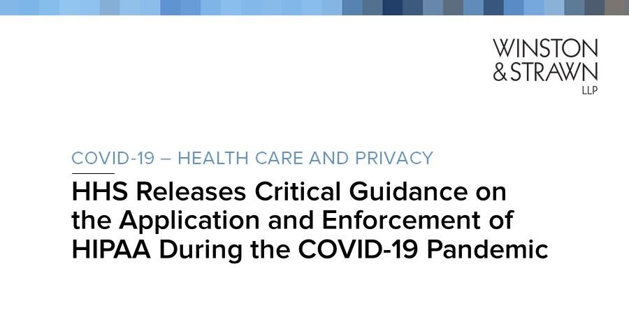 HHS Releases Critical Guidance on the Application and Enforcement of ...