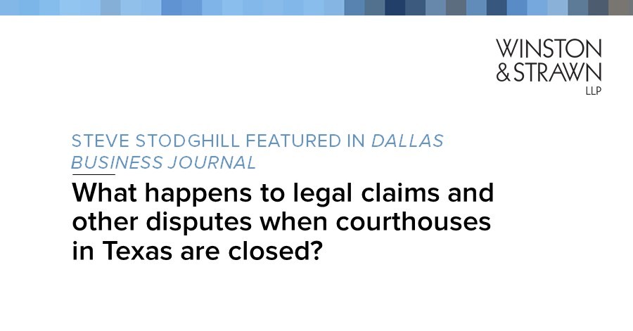 Steve Stodghill Provides Perspective on Pursuing Legal Claims in Court ...
