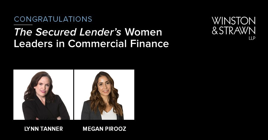Lynn Tanner Named Women Leader in Commercial Finance | Winston & Strawn