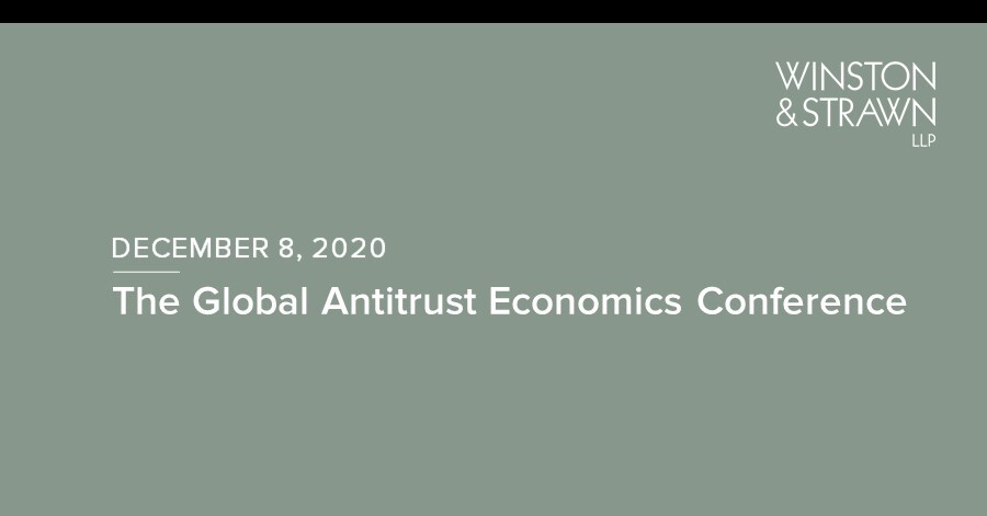 The Global Antitrust Economics Conference | Winston & Strawn