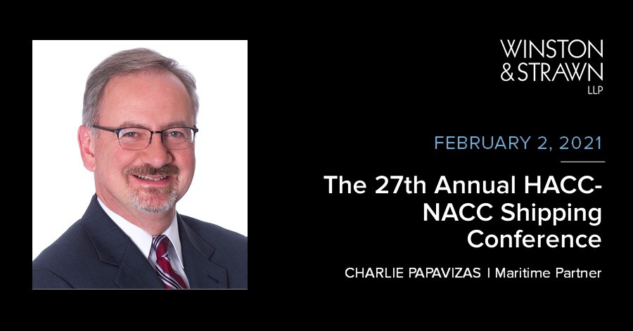 27th Annual HACC-NACC Shipping Conference | Winston & Strawn