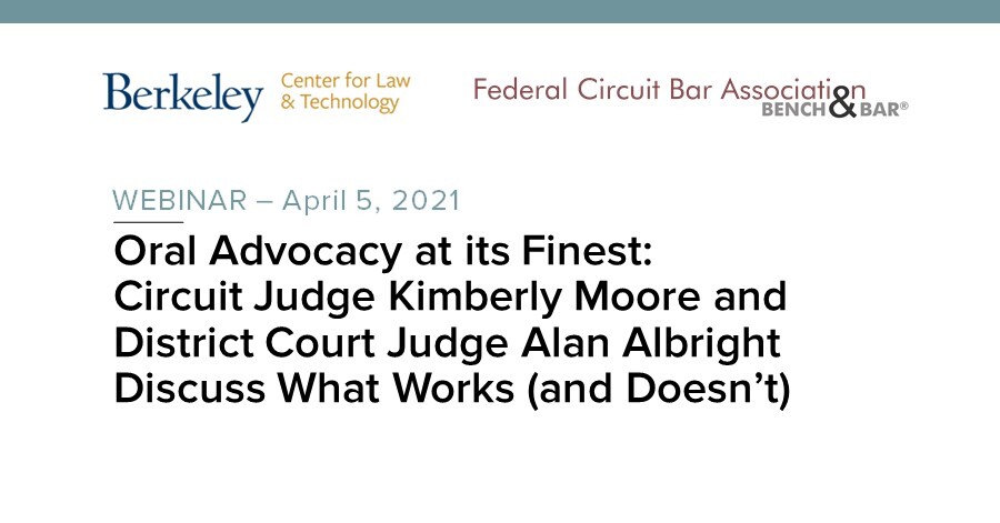 Oral Advocacy at its Finest: Circuit Judge Kimberly Moore and District ...