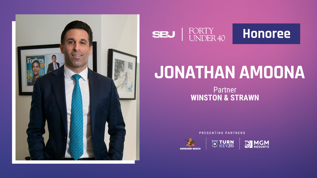 Jonathan Amoona Named to Sports Business Journal's 2021 Forty Under 40 ...