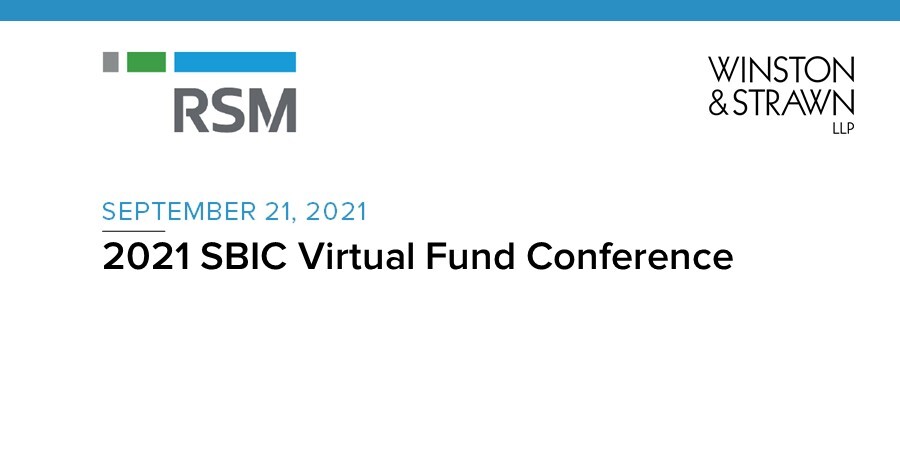 2021 SBIC Virtual Fund Conference | Winston & Strawn