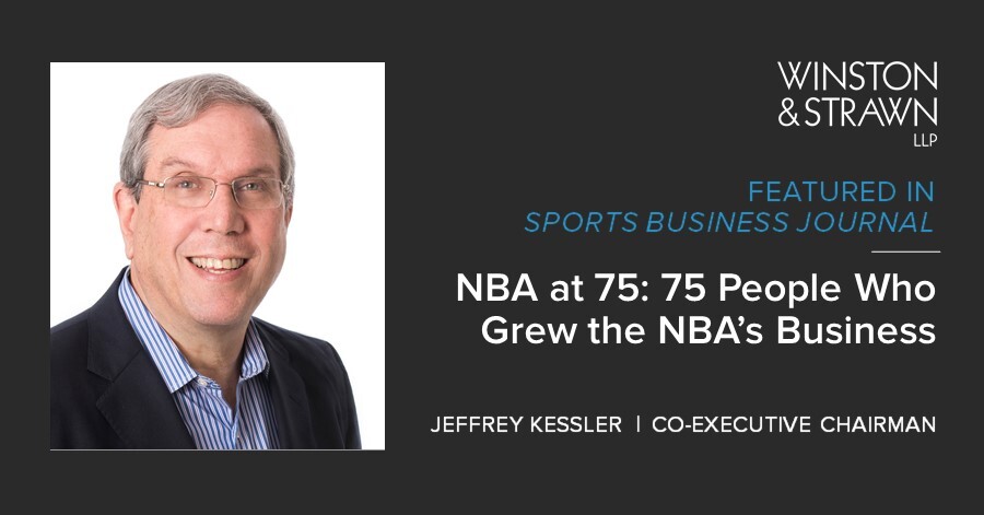 Jeffrey Kessler Named to Sports Business Journal’s list of 75 People ...
