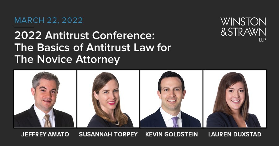 2022 Antitrust Conference: The Basics of Antitrust Law for The Novice ...