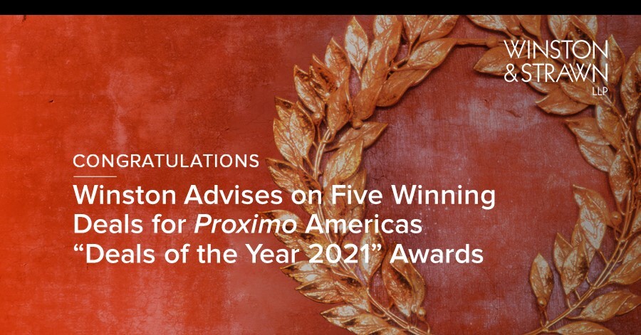 Winston Advises on Five Winning Deals for Proximo Americas “Deals of ...