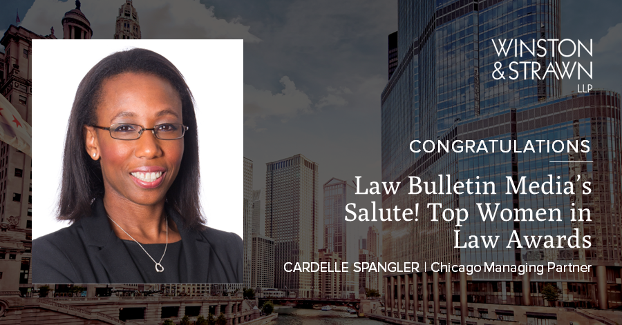 Cardelle Spangler Named a Salute! Top Women in Law Honoree | Winston ...