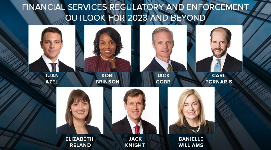 Financial Services Regulatory and Enforcement Outlook for 2023 and ...