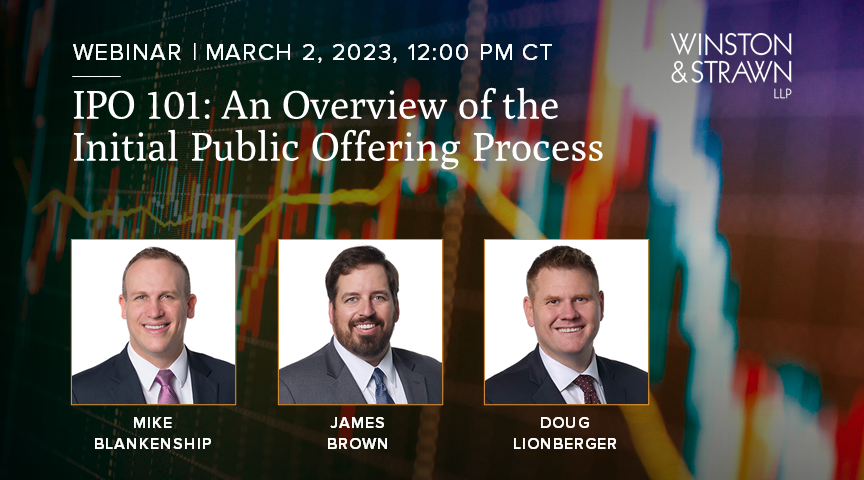 IPO 101: An Overview of the Initial Public Offering Process | Winston ...