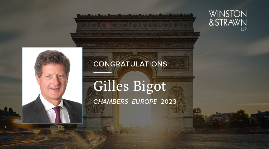 Winston & Strawn Recognized in Chambers Europe 2023 | Winston & Strawn