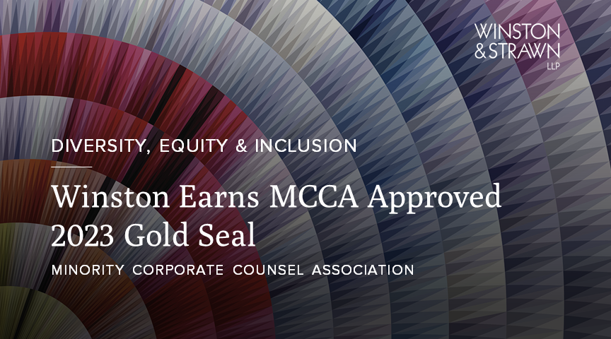 Winston Earns MCCA Approved 2023 Gold Seal for Commitment to Diversity ...