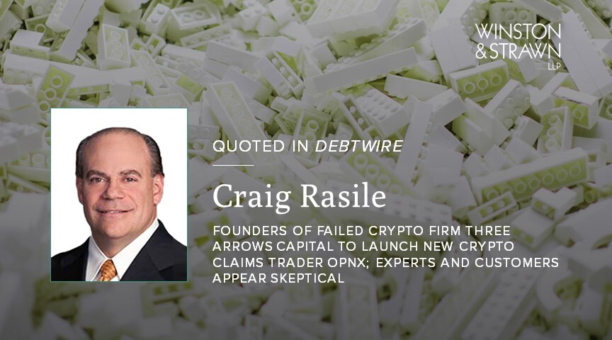 Craig Rasile Discusses New Digital Assets Claims Trader OPNX in ...
