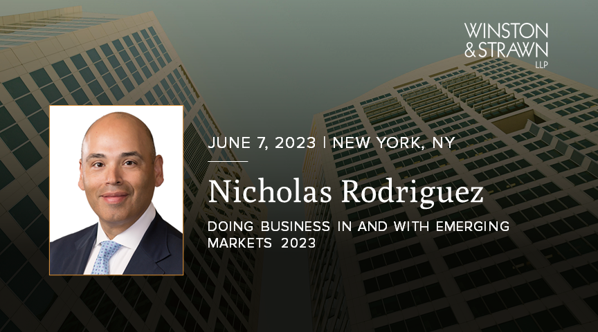 Practicing Law Institute: Doing Business in and with Emerging Markets ...