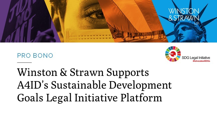 Winston & Strawn Supports A4ID’s Sustainable Development Goals Legal ...