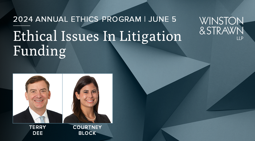 Terry Dee and Courtney Block Present at the 2024 Annual Ethics Program ...