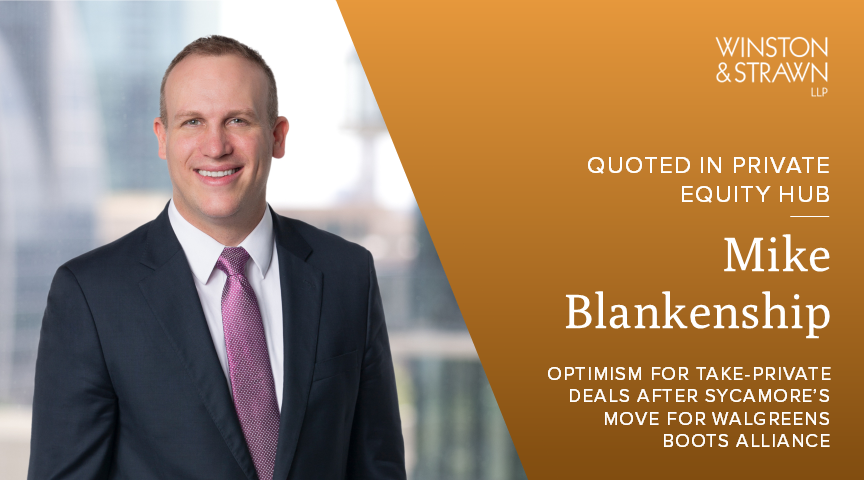 Mike Blankenship Shares Insights on Take-Private Deals in 2025 with ...