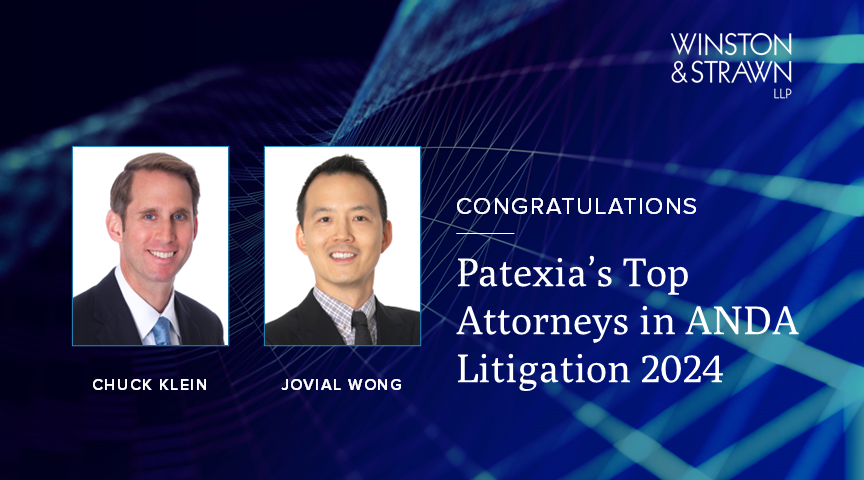 Chuck Klein and Jovial Wong Named Among Top Attorneys in ANDA ...