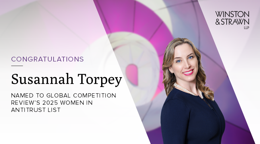 Susannah Torpey Named to Global Competition Review’s 2025 Women in ...