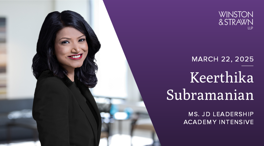 Keerthika Subramanian Speaks at Ms. JD Leadership Academy Intensive at ...