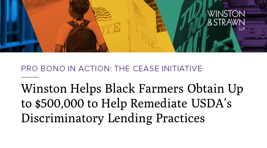 Winston Helps Black Farmers Obtain Up to $500,000 to Help Remediate ...