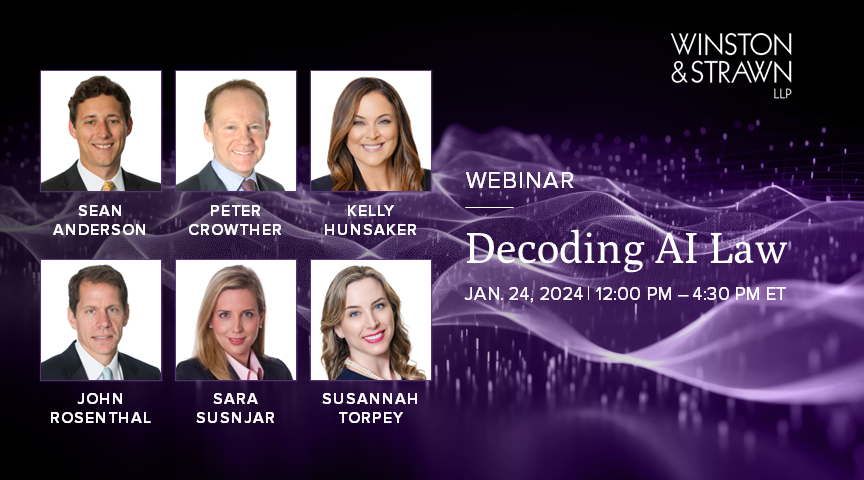Decoding AI Law | Winston & Strawn