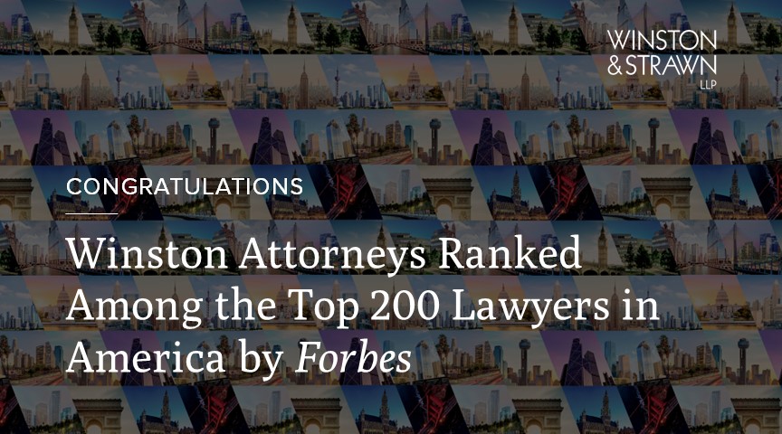 Winston Attorneys Ranked Among the Top 200 Lawyers in America by Forbes ...