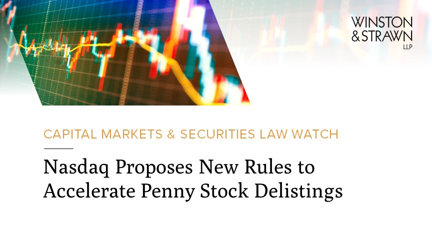 Nasdaq Proposes New Rules to Accelerate Penny Stock Delistings ...