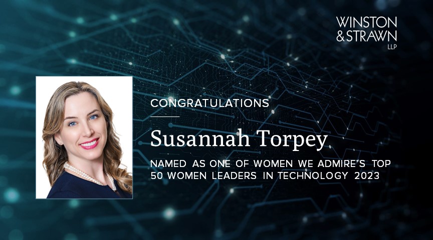 Susannah Torpey Named to Women We Admire's List of Top 50 Women Leaders ...
