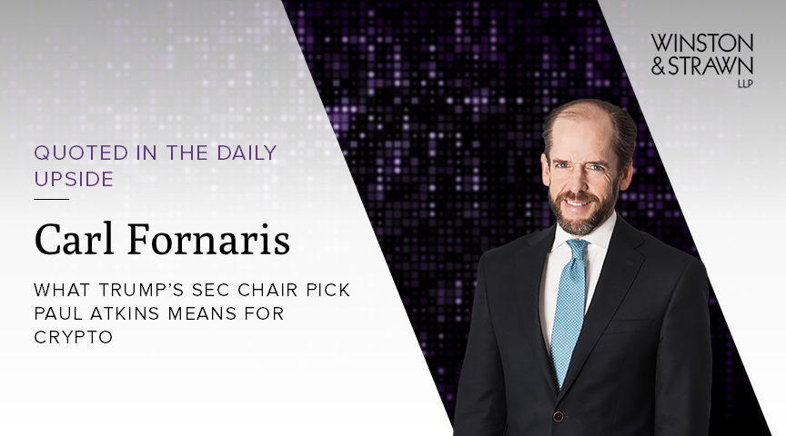 Carl Fornaris Discusses Effects of Trump SEC Chair Pick on ...