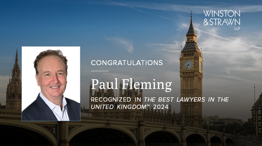 Paul Fleming Recognized in The Best Lawyers in the United Kingdom™ 2024 ...