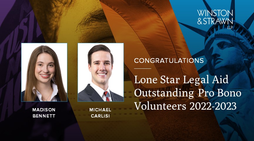 Winston Associates Named Among Lone Star Legal Aid’s 2022-2023 ...