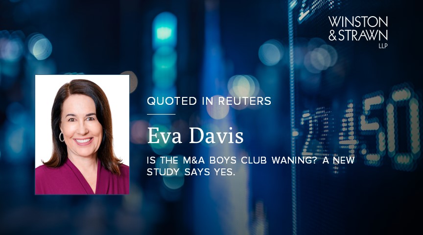 Eva Davis Discusses Women in Leadership Roles on Deal Teams with ...