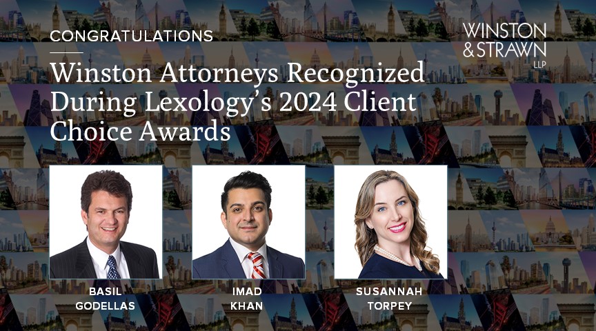 Winston Attorneys Recognized During Lexology’s 2024 Client Choice ...