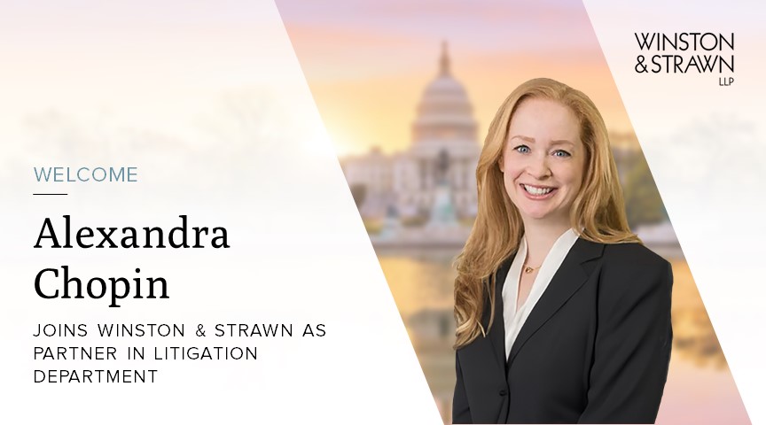 Winston & Strawn Boosts Litigation Practice in Washington, D.C. with ...