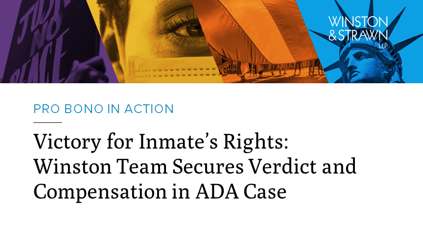 Victory for Inmate’s Rights: Winston Team Secures Verdict and ...