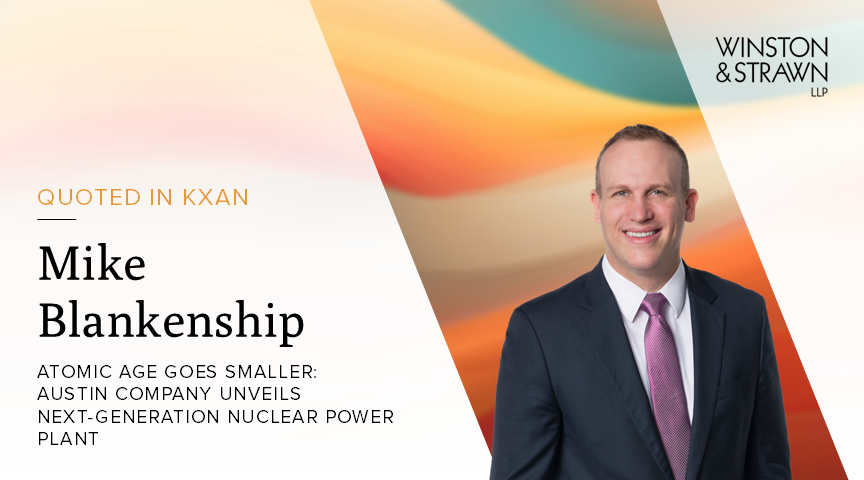 Mike Blankenship Discussed Modular Nuclear Reactors with KXAN | Winston ...