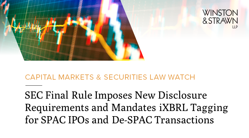 SEC Final Rule Imposes New Disclosure Requirements and Mandates iXBRL ...