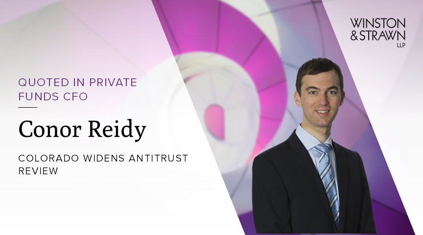 Conor Reidy Discusses State Uniform Antitrust Pre-Merger Notification ...