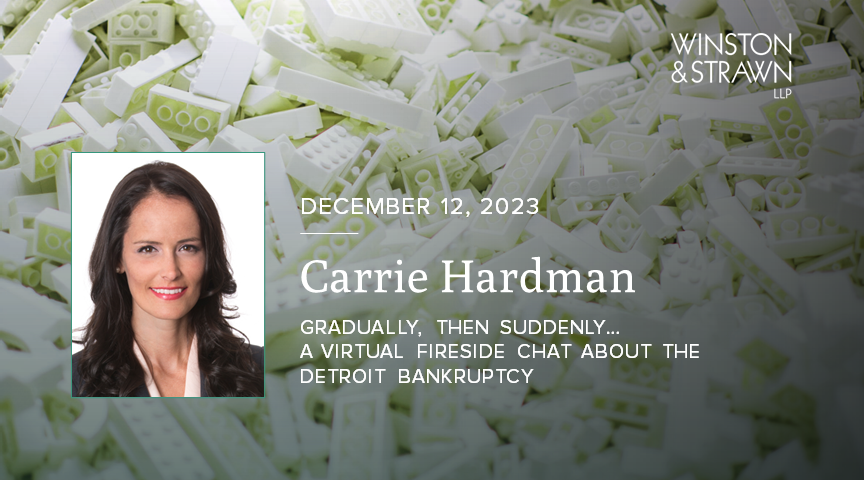 Winston & Strawn Partner Carrie Hardman Hosts the National Association ...