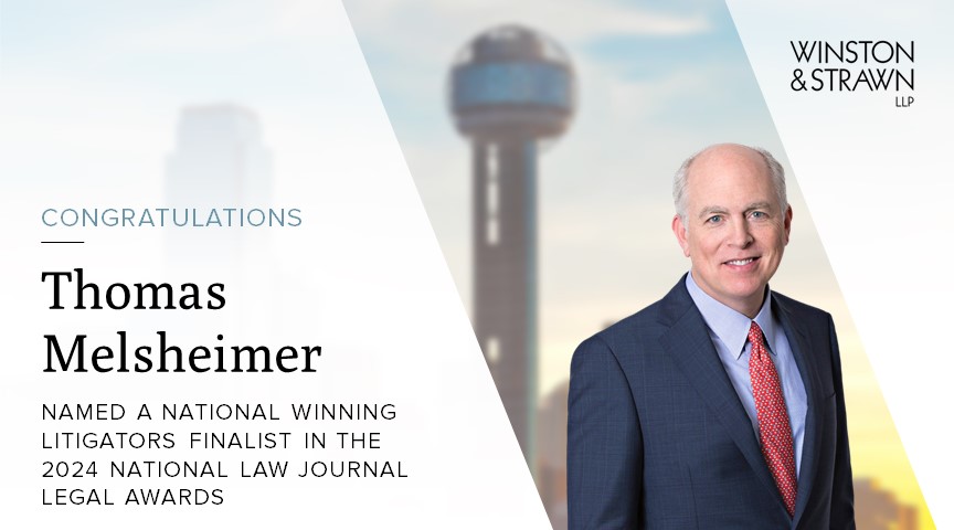 Thomas Melsheimer Named a Winning Litigators Finalist in the 2024 ...