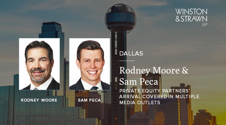 Rodney Moore And Sam Peca Join Winston In Dallas